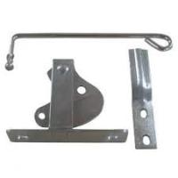 China Double Sided Screen Barn Exterior Sliding Door Latch Self Locking Silver Gold for sale