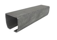 China U Groove Steel Bottom Track Cantilever Gate System 5 Wheels for sale