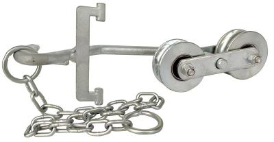 China Iron 235 Banana Farm Trolley Roller Zinc Plated Surface for sale