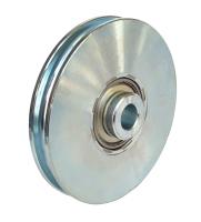 China Q235 Sliding Gate Wheel Roller With Screw 1 Bearing 6202 6204 for sale