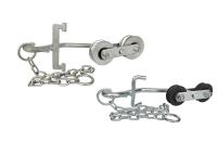 China Steel Galvanized Banana Trolley Roller Wheel For Banana Farm for sale