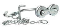 China Steel Galvanized Banana Trolley Roller Wheel For Banana Farm for sale