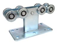 China Coupling Cantilever Gate Wheel Trolley For Sliding Motor Pinion for sale