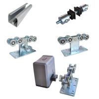 China Zinc Plated Silver Adjustable Iron Gate Stoppers For Sliding Cantilever Gate for sale