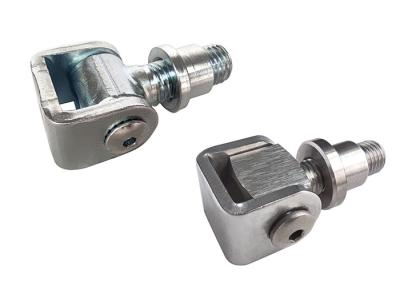 China Color Zinc Plated Swing Gate Hinge With Adjustable Nut And Bolt for sale