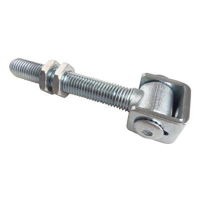China M18 Long Bolt Adjustable Gate Hinge Galvanized Steel Round Head for sale