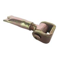 China Galvanized Steel Round Head Adjustable Gate Hinge With Long Tube for sale