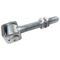 China Iron Galvanized M20 Adjustable Swing Gate Hinge With Long Neck Long Bolt for sale