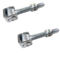 China Iron Galvanized M20 Adjustable Swing Gate Hinge With Long Neck Long Bolt for sale