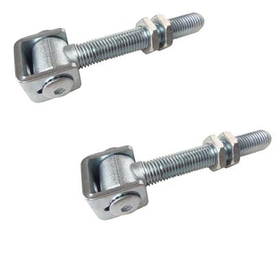 China Iron Galvanized M20 Adjustable Swing Gate Hinge With Long Neck Long Bolt for sale