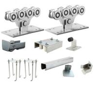 China Silver Zinc Plated Gate Stoppers With Black Rubber for sale