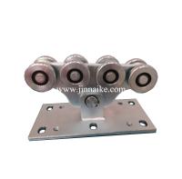 China Silver Zinc Plated Gate Stoppers With Black Rubber for sale