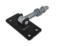 China Farm Fence Gate Hinges Adjustable Steel Q235 Iron for sale