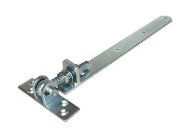 China 235 Iron Steel Welding Adjustable Hinge With Thread Bolt And Plate for sale