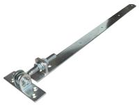 China 235 Iron Steel Welding Adjustable Hinge With Thread Bolt And Plate for sale