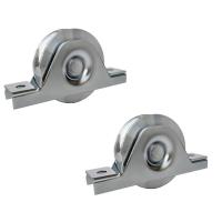 China 78mm Recessed Gate Track Wheel For Round Profile Tracks for sale