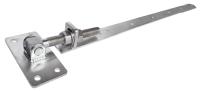 China Weld Steel Q235 Gate Hinge Hardware 730MM Zinc Plated for sale