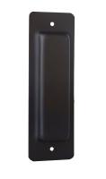 China Recessed Matte Black Flush Pull Handle Rectangular for sale