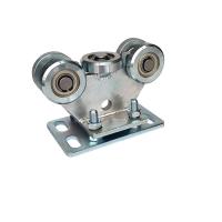 China Adjustable Bottom Slide Gate Trolley 5 Wheels For Cantilever Gate System for sale