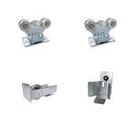 China Gold Zinc White Zinc Cantilever Gate Wheel Adjustable 5 Wheels 8 Wheels for sale