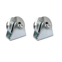 China 3 Inchs Heavy Duty Sliding Gate Wheel V Groove Stainless Steel for sale