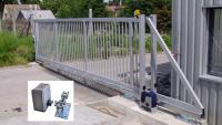 China Electric Cantilever Automatic Sliding Gates Heavy Duty for sale
