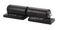 China 7'' Heavy Duty Gate Barrel Hinges Steel Gate Powder Coated Black for sale