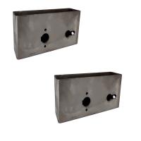 China Steel Iron Hardware Weldable Mortise Lock Box For Swing Gates Mortise Lock for sale