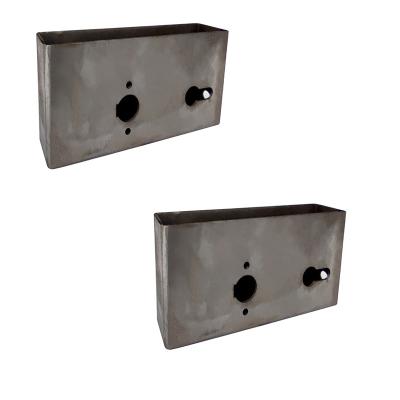 China Steel Iron Hardware Weldable Mortise Lock Box For Swing Gates Mortise Lock for sale