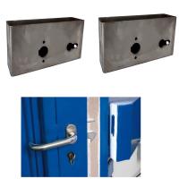 China Gate Door Steel Cover Mortise Lock Box For Sliding Door Lock for sale