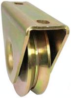 China Heavy Duty Galvanised Wheel With External Support Bracket 