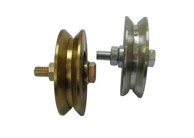 China Gate Hardware Sliding Gate Wheel With Bolt And Y Groove for sale