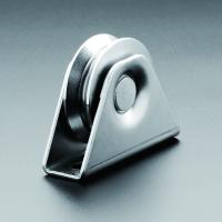 China Double Bearings V Groove Sliding Gate Wheel With Bolt for sale