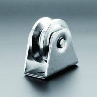 China Double Bearings V Groove Sliding Gate Wheel With Bolt for sale