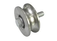 China Two Bearings U Groove Sliding Gate Wheel For Swing Gate for sale