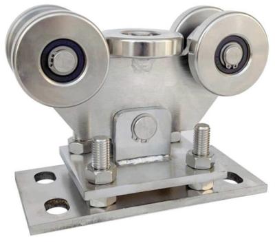 China SS304 68mm Adjustable 5 Cantilever Gate Wheel For 80X80 Track for sale
