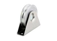 China Steels U Groove Sliding Gate Wheel With Bearing for sale
