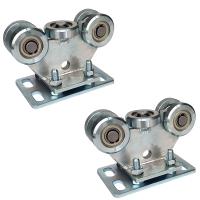 China Adjustable Bottom  Cantilever Sliding Gate Wheels Iron Metal for sale