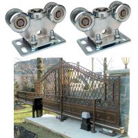 China Adjustable Bottom  Cantilever Sliding Gate Wheels Iron Metal for sale