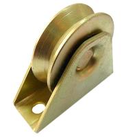 China Steel V Groove Sliding Gate Wheel Q235 Metal  38mm - 200mm for sale