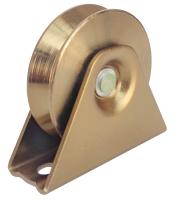 China Steel V Groove Sliding Gate Wheel Q235 Metal  38mm - 200mm for sale