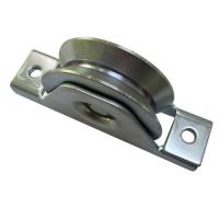 China Steel Q235 Sliding Gate Wheel Roller With Y Groove for sale