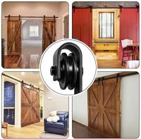 China Heavy Duty Sturdy Sliding Barn Door Hardware Kit Super Smoothly and Quietly Simple and Easy to Install Fit 60
