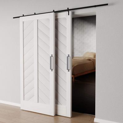 China Steel Plastic Sliding Barn Door Gate Hardware Easy To Install for sale