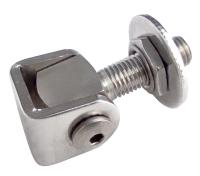 China Adjustable Galvanised Gate Hinge WIth Round Plate for sale