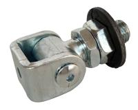China Adjustable Galvanised Gate Hinge WIth Round Plate for sale