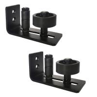 China Barn Door Floor Guide Wall Mount Stay Roller 8 Setup Options for sale