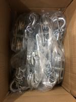 China Industrial Banana Cableway Roller Galvanized White Surface for sale