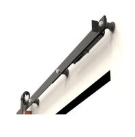 China Soft Close Mechanism Hardware Sliding Barn Door Soft Close Black for sale