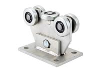China Iron Q235 Cantilever Gate Carriage Wheel Kit System Heavy Duty for sale